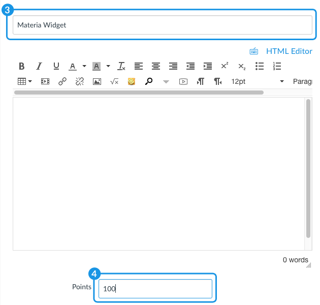 Embedding Widgets In Canvas Materia 
